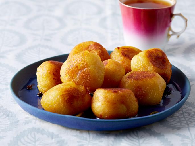 Indian Doughnuts: Gulab Jabun : Recipes : Cooking Channel Recipe | Bal ...