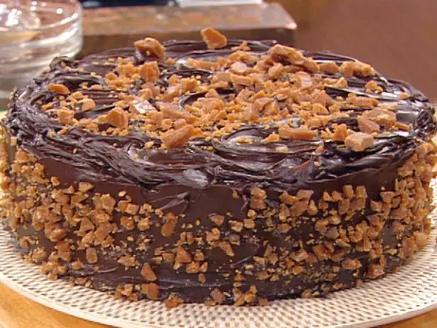 Sour Cream Toffee Fudge Cake Recipe | Emeril Lagasse | Food Network