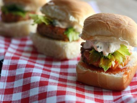 Mini Man Burgers Alton Brown