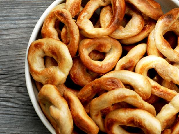 Taralli : Recipes : Cooking Channel Recipe | David Rocco | Cooking Channel