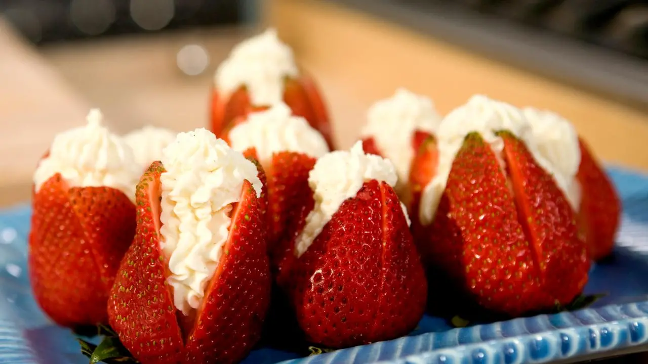 Cream Filled Strawberries