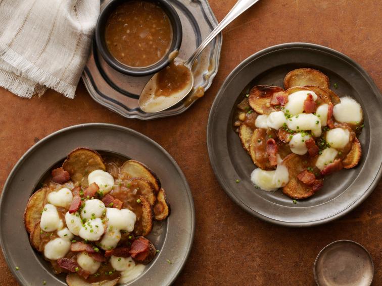 Poutine Nachos : Recipes : Cooking Channel Recipe | Cooking Channel