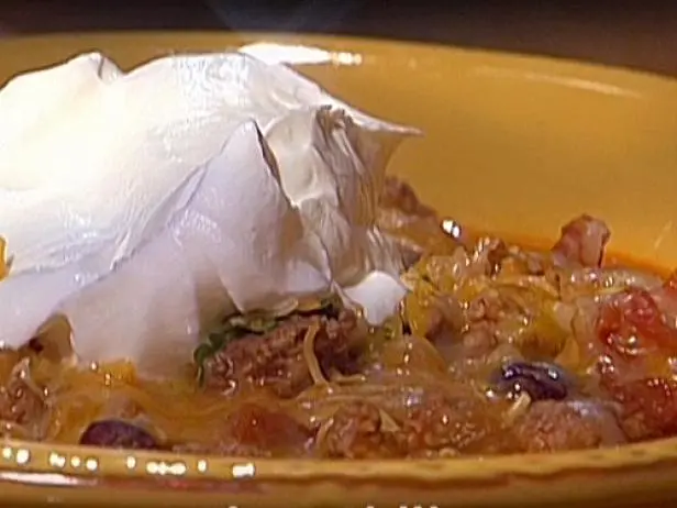 Emeril's Two-Bean Turkey Chili Recipe - Chef's Resource Recipes