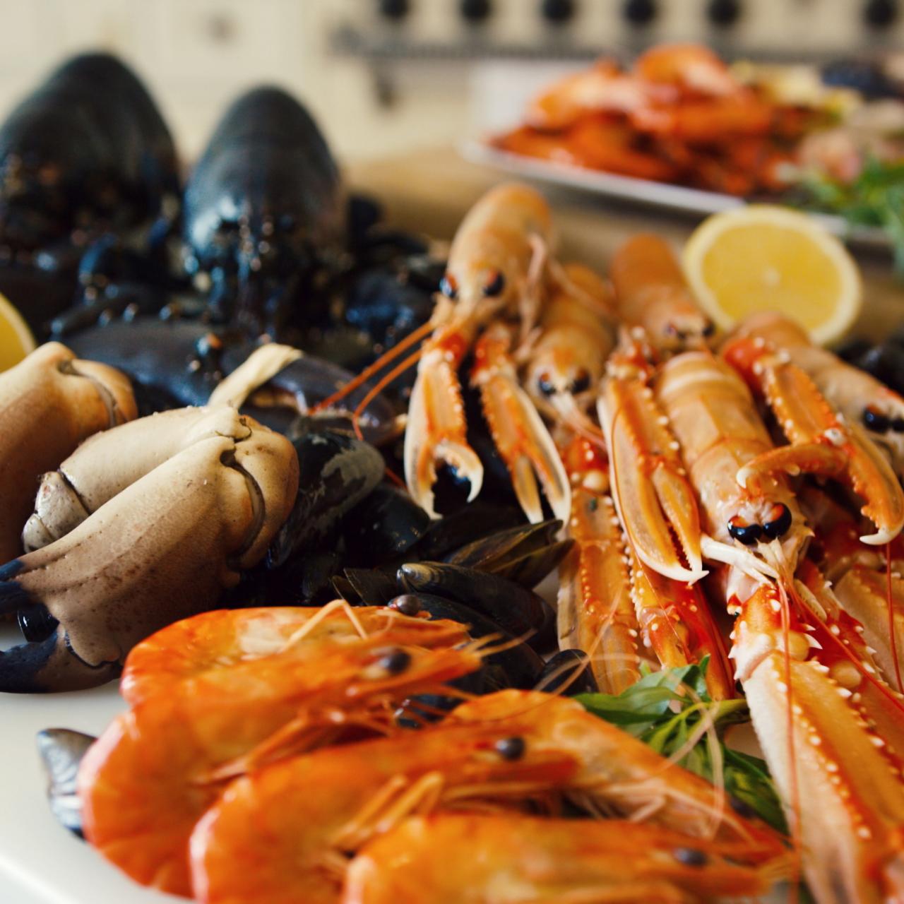 Grilled Seafood Platter